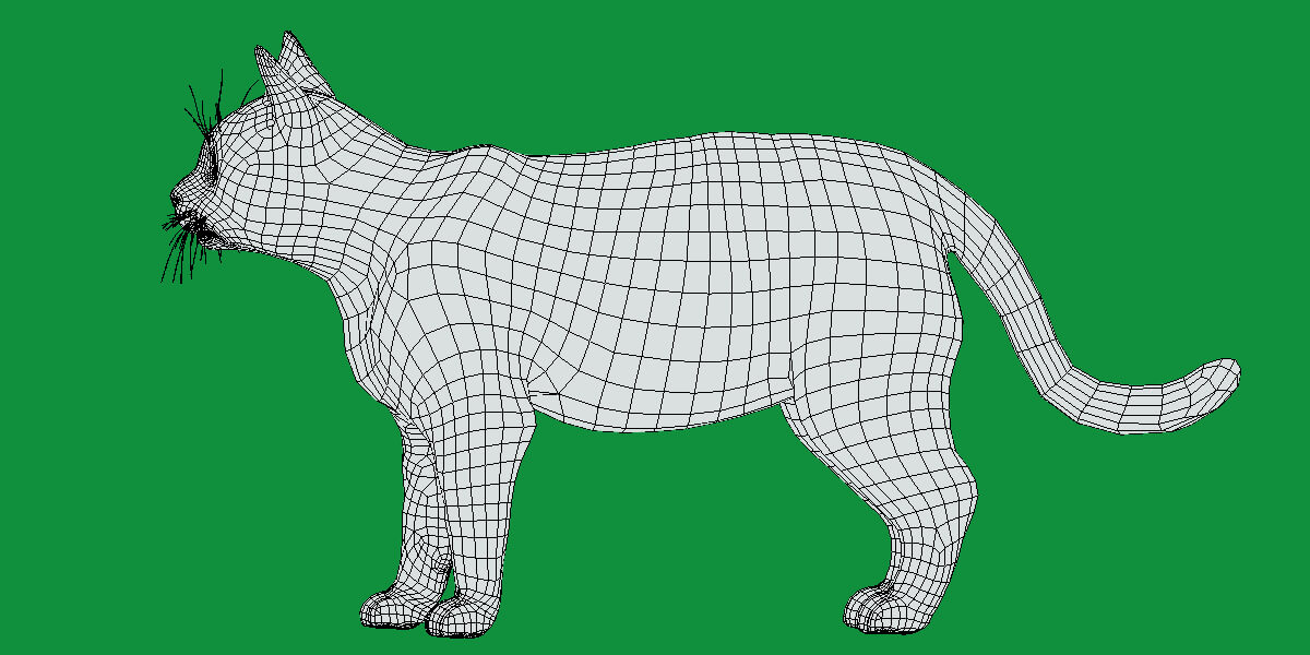 Calico Tricolor Cat - 3D Model by Nyilonelycompany