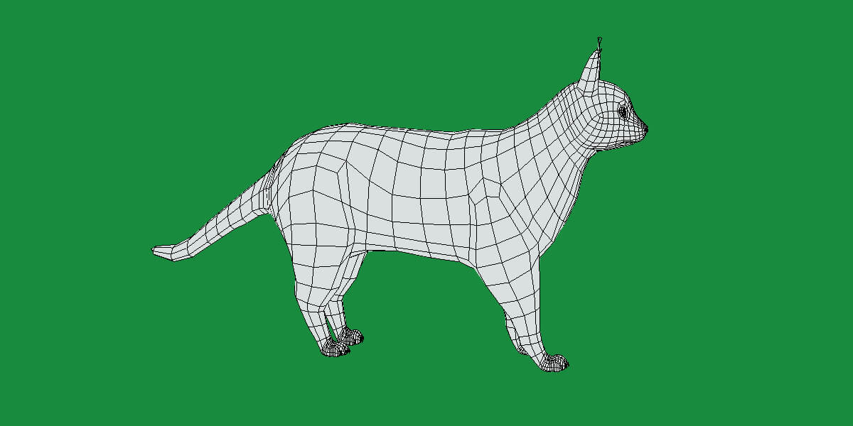 Caracal Wild Cat - 3D Model by Nyilonelycompany