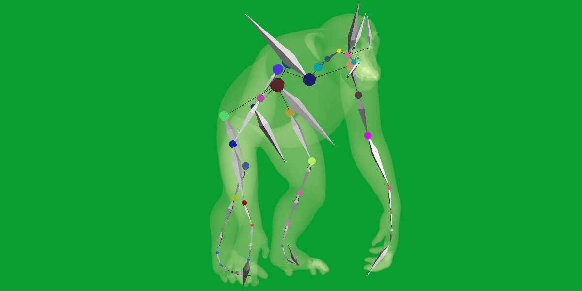 Chimpanzee Ape Primate - 3D Model by Nyilonelycompany