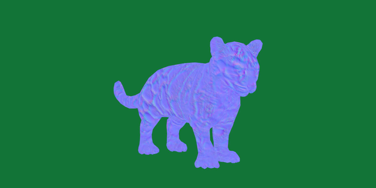 Clouded Leopard Cub - 3D Model by Nyilonelycompany