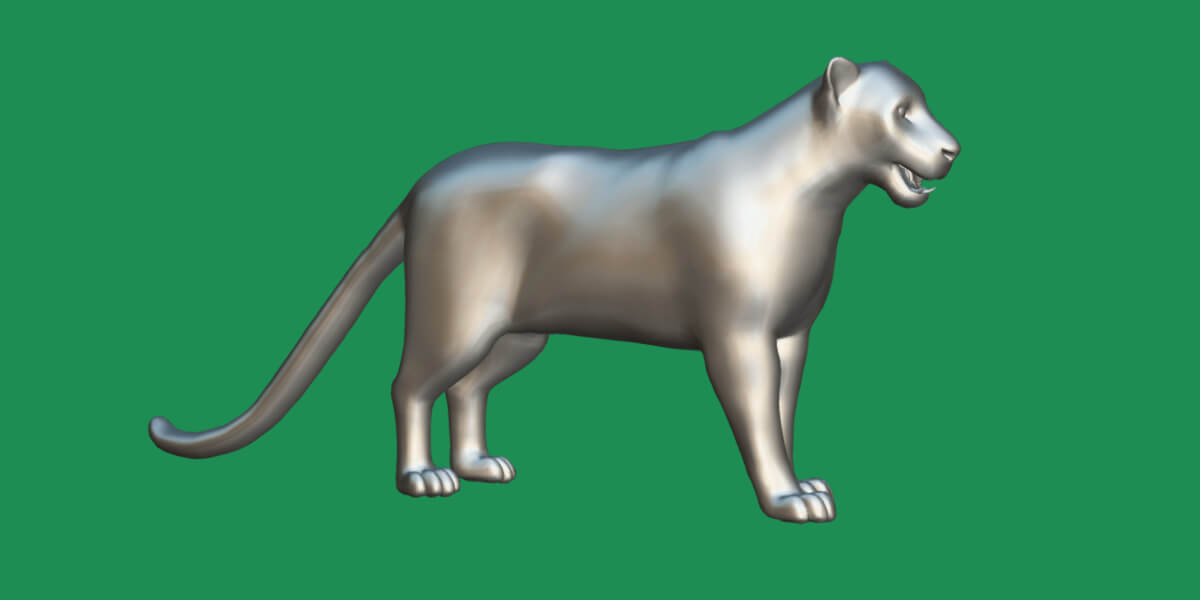 Clouded Leopard Wild Cat - 3D Model by Nyilonelycompany