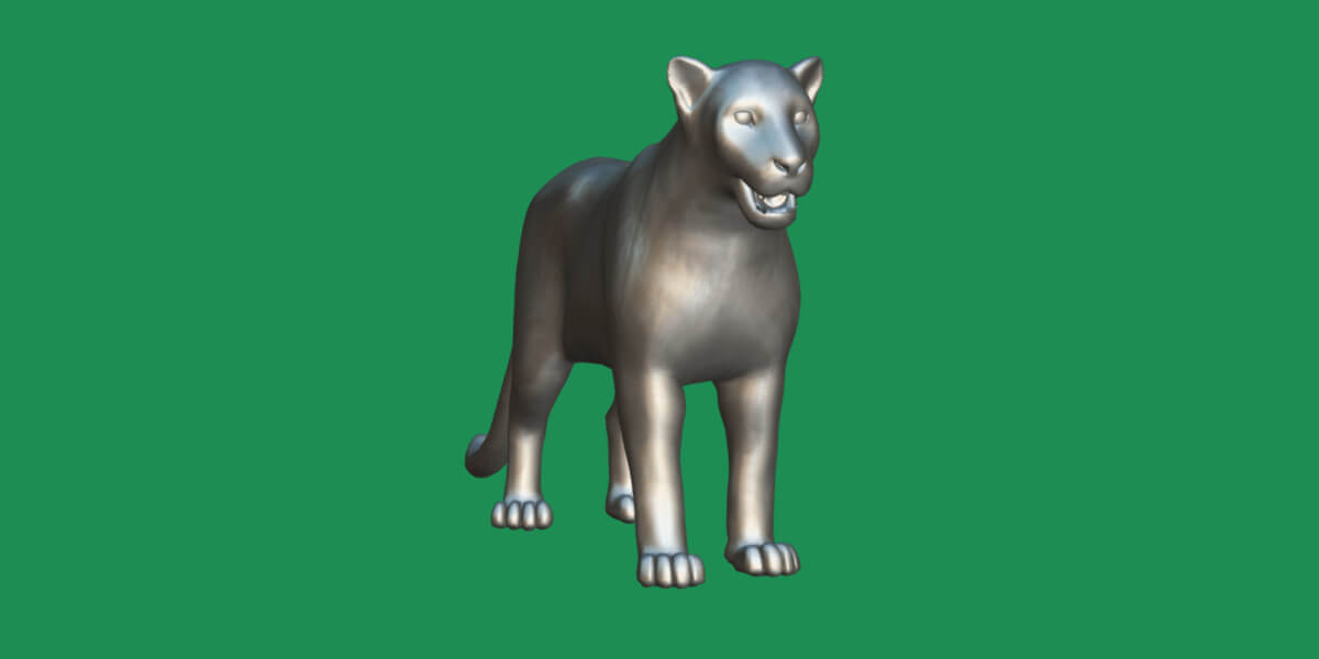 Clouded Leopard Wild Cat - 3D Model by Nyilonelycompany