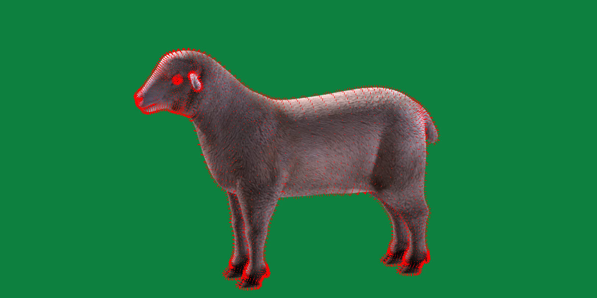 Columbia Sheep - 3D Model by Nyilonelycompany