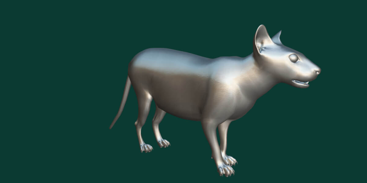 Cryptoprocta Ferox Fossa Endangered Animal - 3D Model by Nyilonelycompany