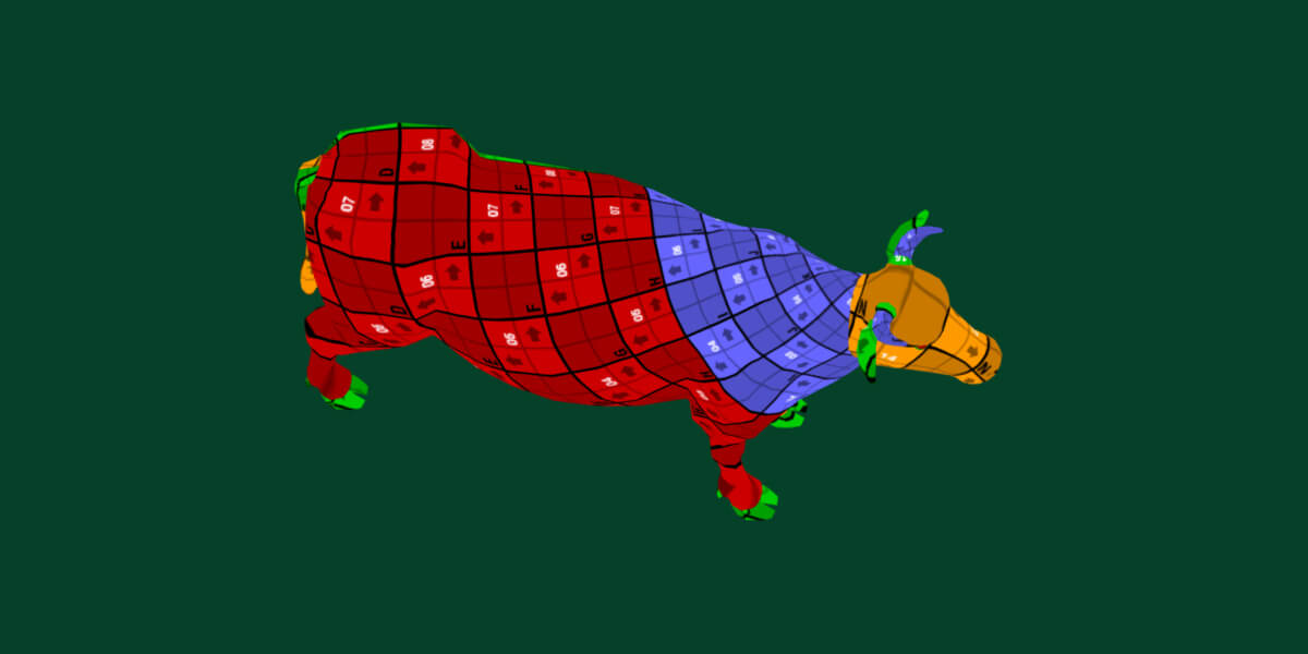 Domestic Cattle Oxen Animals - 3D Model by Nyilonelycompany