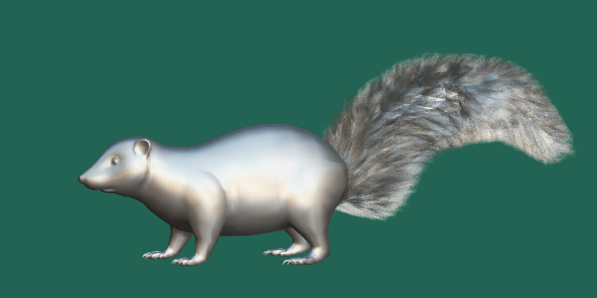 Eastern Spotted Skunk - 3D Model by Nyilonelycompany