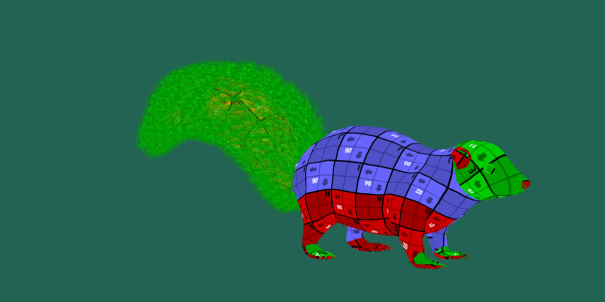 Eastern Spotted Skunk - 3D Model by Nyilonelycompany