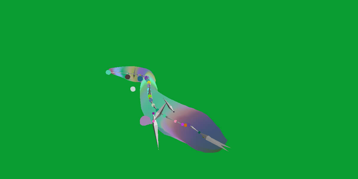 Electric Eel Fish - 3D Model by Nyilonelycompany