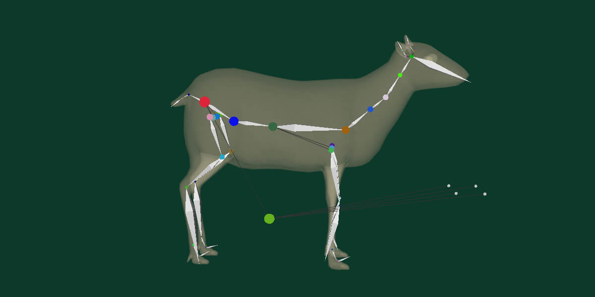 Fanged Mouse-Deer Chevrotain Animal 3D Model by Nyilonelycompany