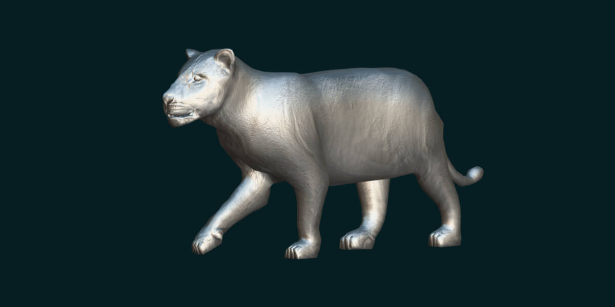 Female Southern African Lion - 3D Model by Nyilonelycompany