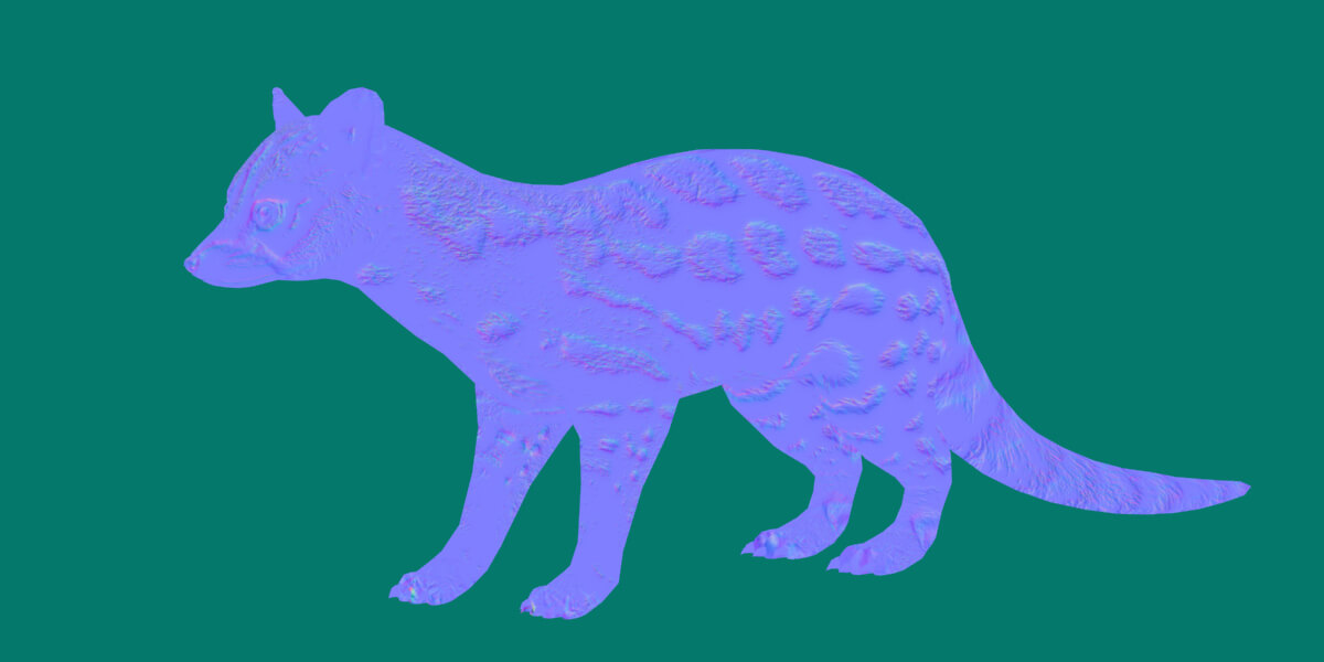 Genet Animals - 3D Model by Nyilonelycompany