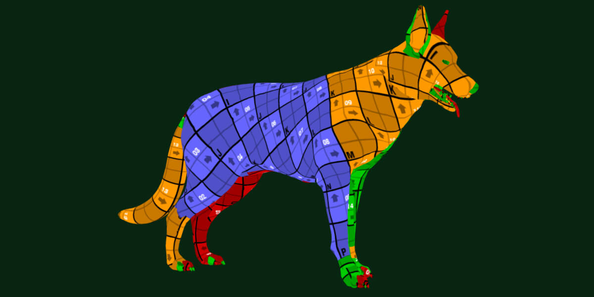 German Shepherd Dog Breed - 3D Model by Nyilonelycompany