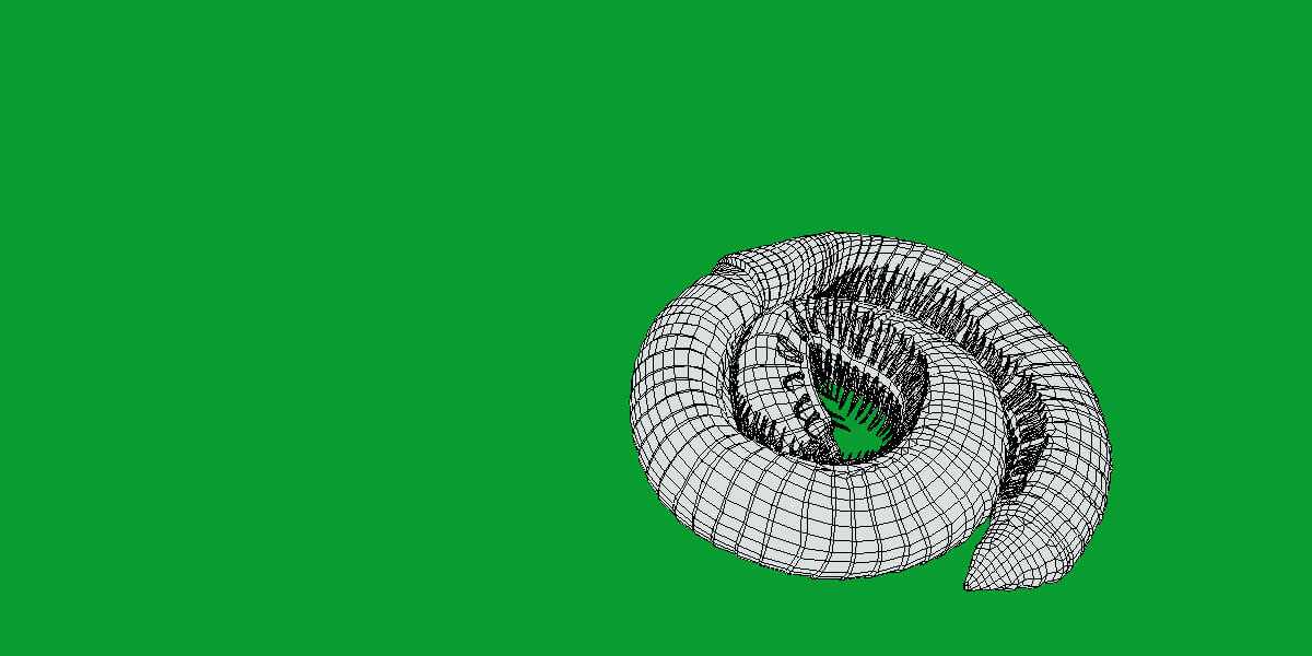 Giant African Millipede - 3D Model by Nyilonelycompany