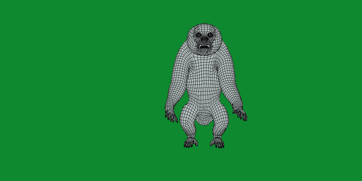 Gibbons Apes - 3D Model by Nyilonelycompany