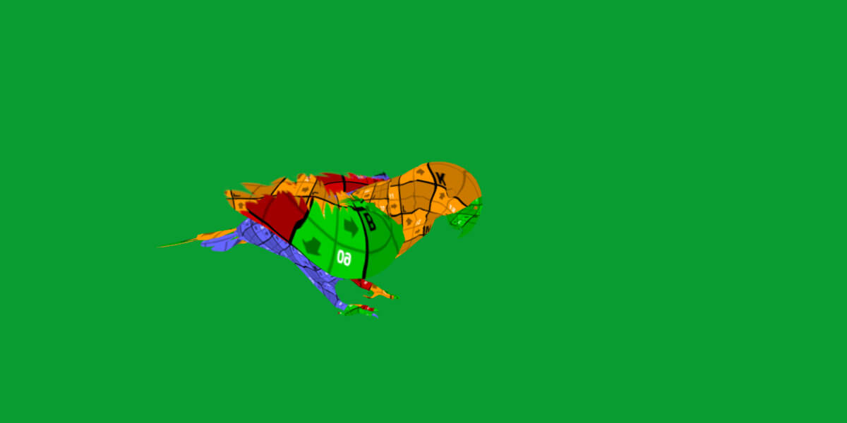 Golden Conure Parrot - 3D Model by Nyilonelycompany