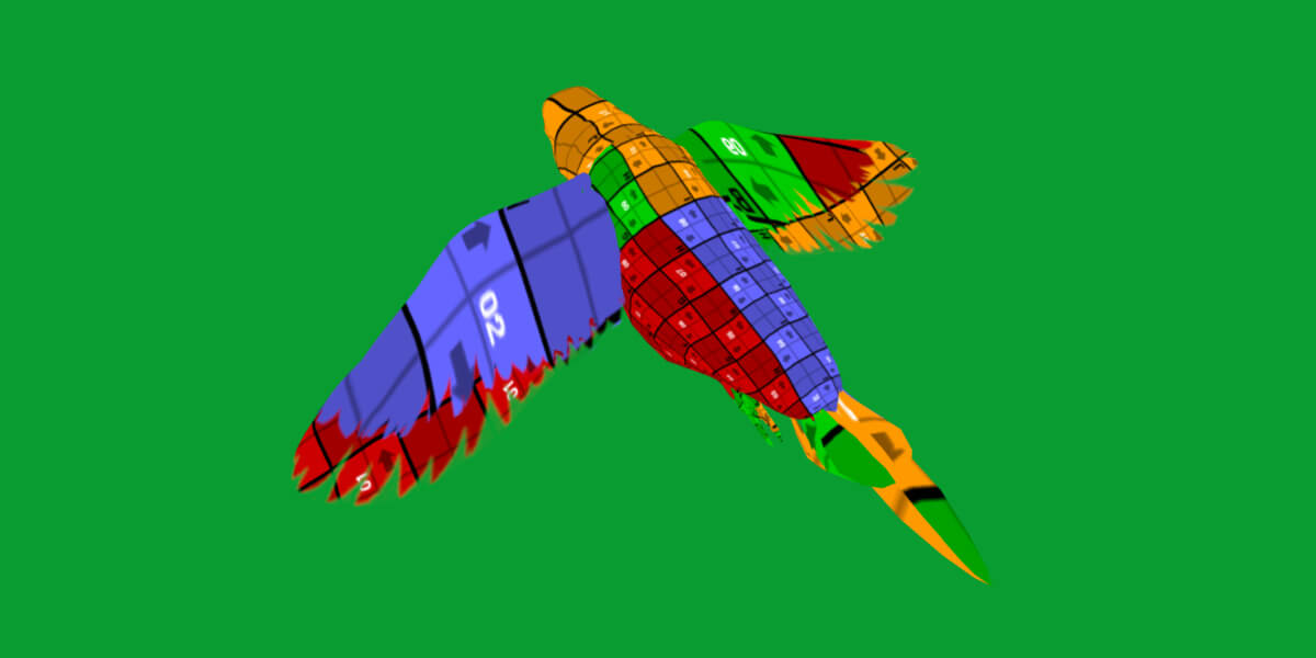 Golden Conure Parrot - 3D Model by Nyilonelycompany