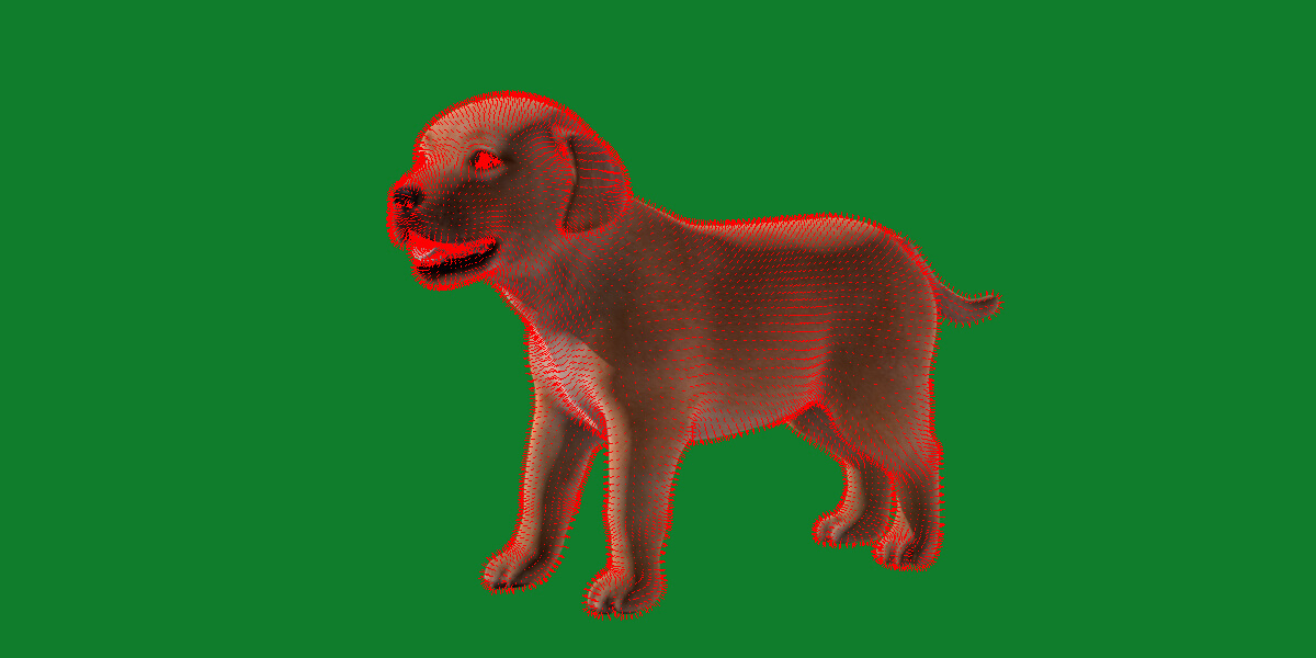 Golden Retriever Puppy Dog - 3D Model by Nyilonelycompany