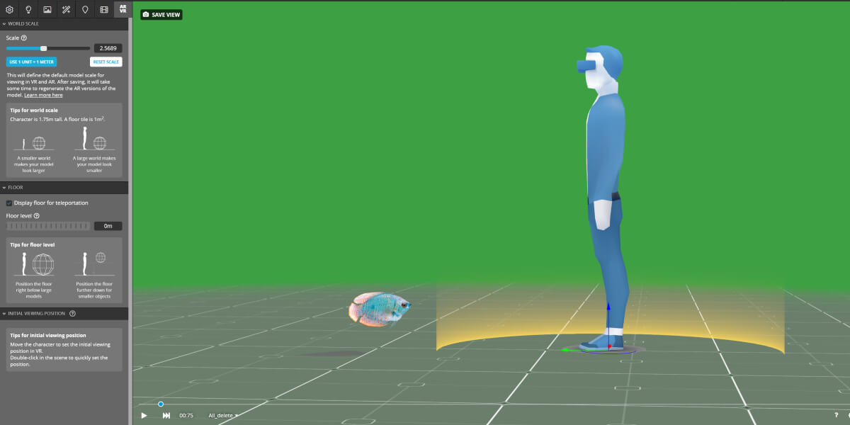 Gourami Freshwater Fish - 3D Model by Nyilonelycompany