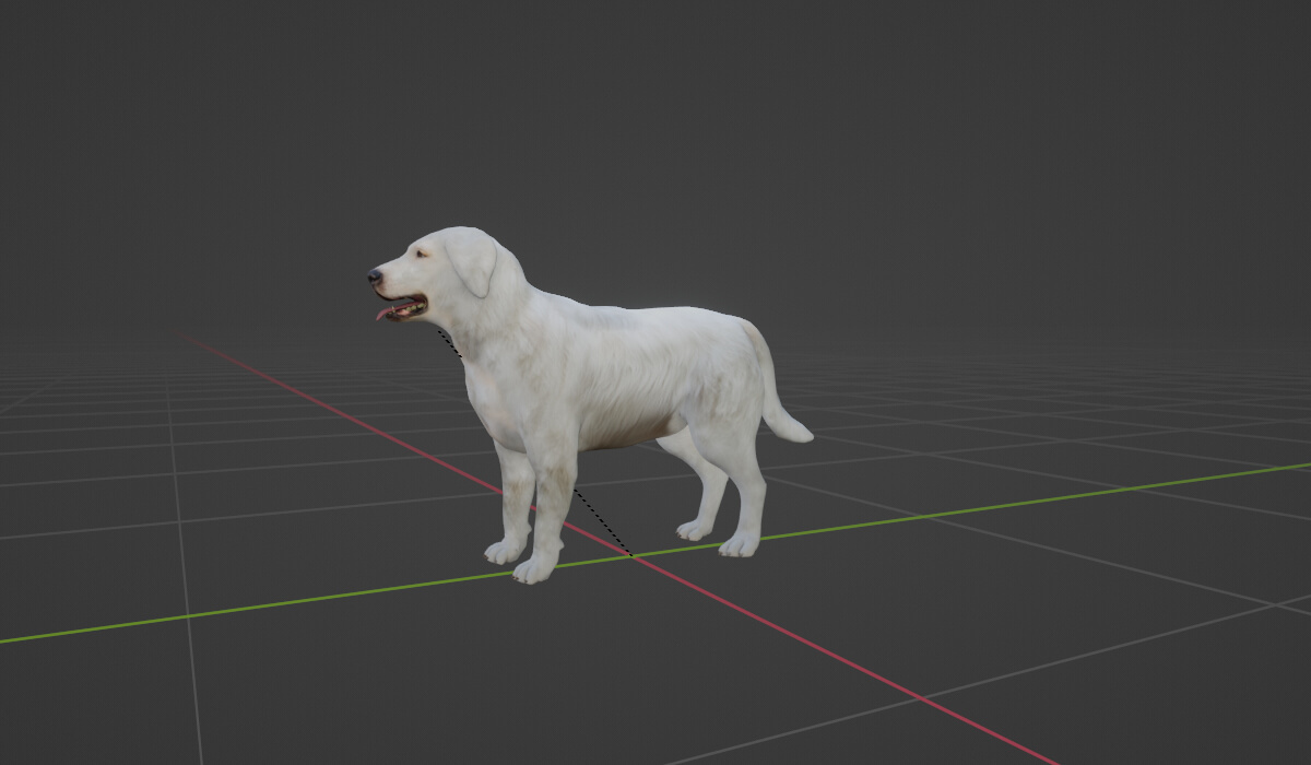 Great Pyrenees Patou Dog - 3D Model by Nyilonelycompany