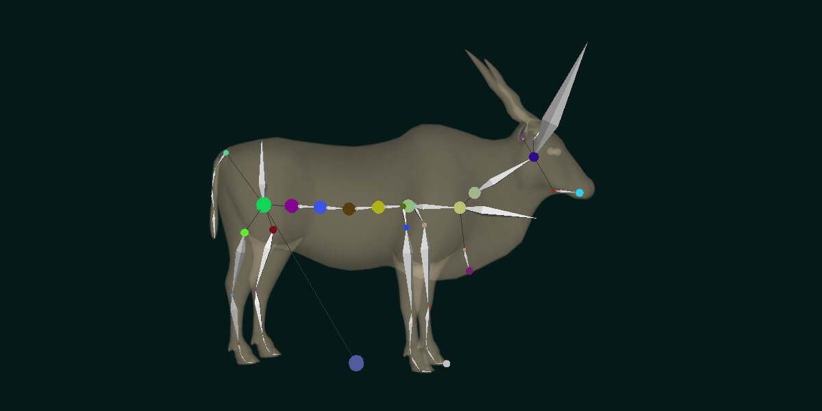 Greater Eland Antelope - 3D Model by Nyilonelycompany