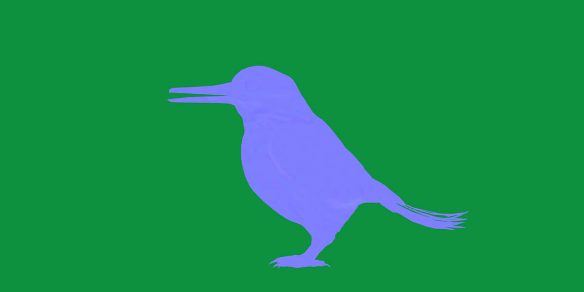 Guam Micronesian Kingfisher Bird - 3D Model by Nyilonelycompany