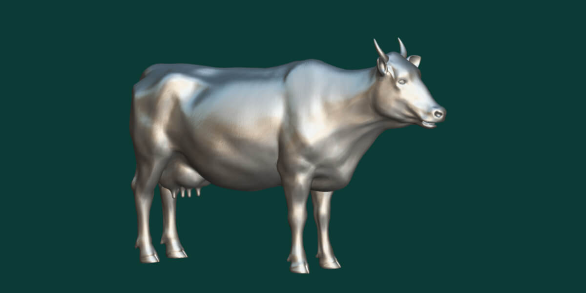 Javan Banteng Cattle - 3D Model by Nyilonelycompany