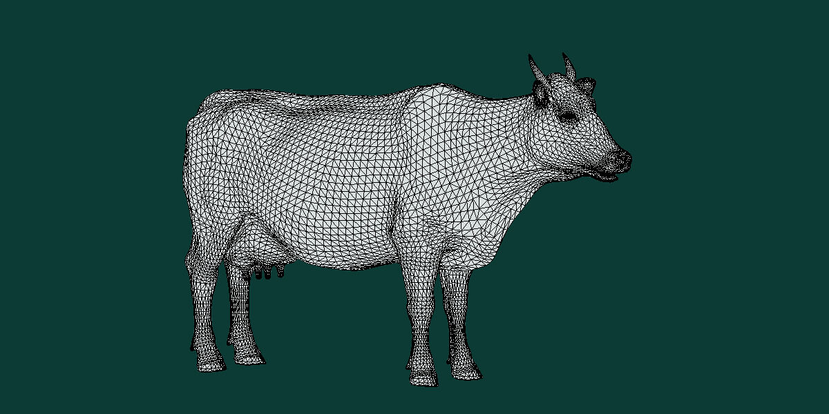 Javan Banteng Cattle - 3D Model by Nyilonelycompany