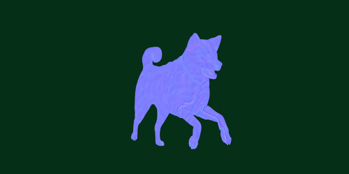 Kai Ken Tora Inu Dog Breed - 3D Model by Nyilonelycompany