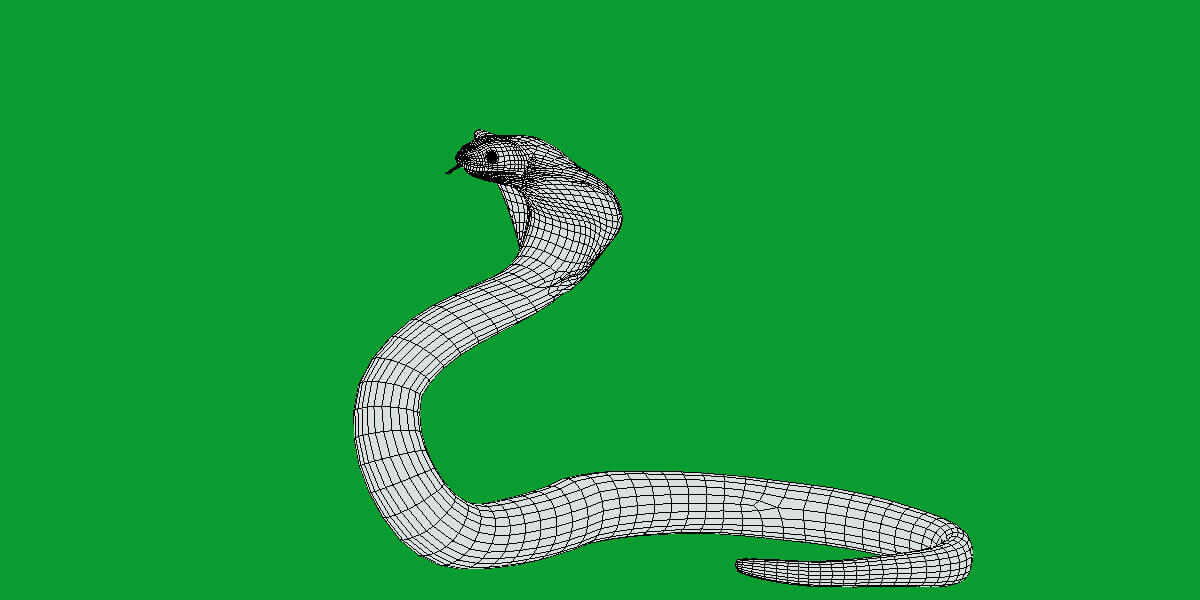 King Cobra Snake - 3D Model by Nyilonelycompany