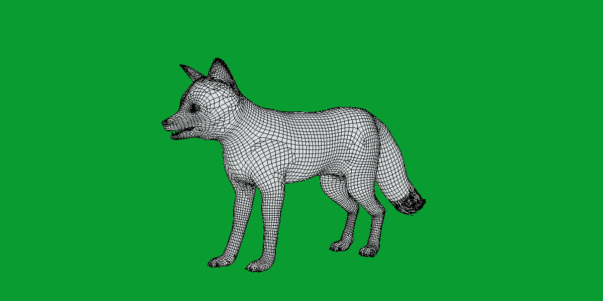 Kit Fox Vulpes Macrotis - 3D Model by Nyilonelycompany