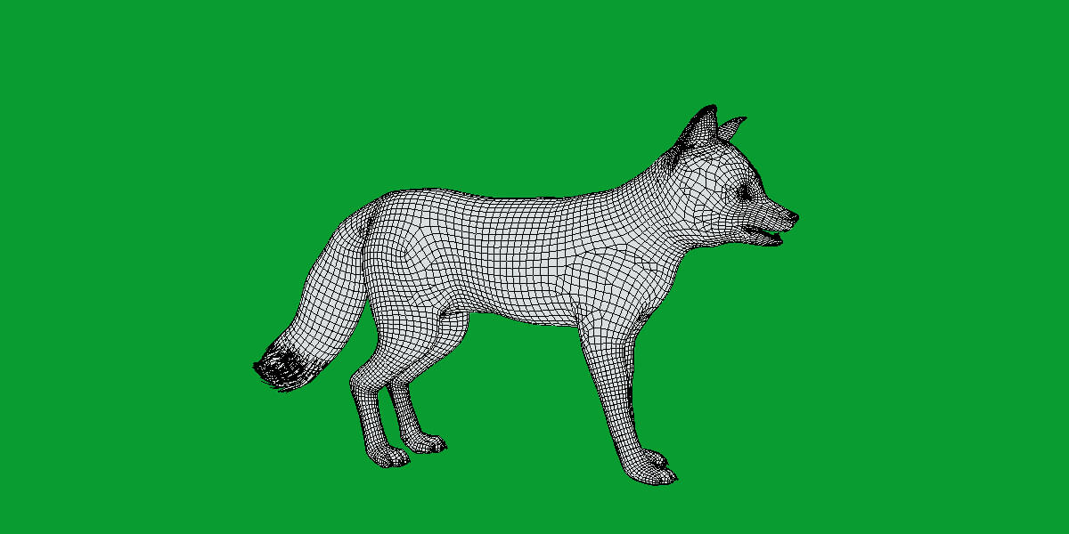 Kit Fox Vulpes Macrotis - 3D Model by Nyilonelycompany
