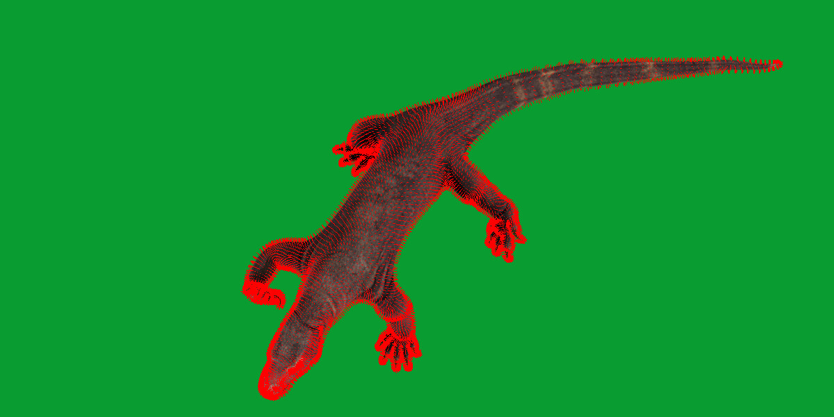 Komodo Dragon Monitor Lizard - 3D Model by Nyilonelycompany