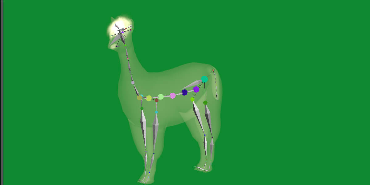 Llama Domesticated Animal - 3D Model by Nyilonelycompany