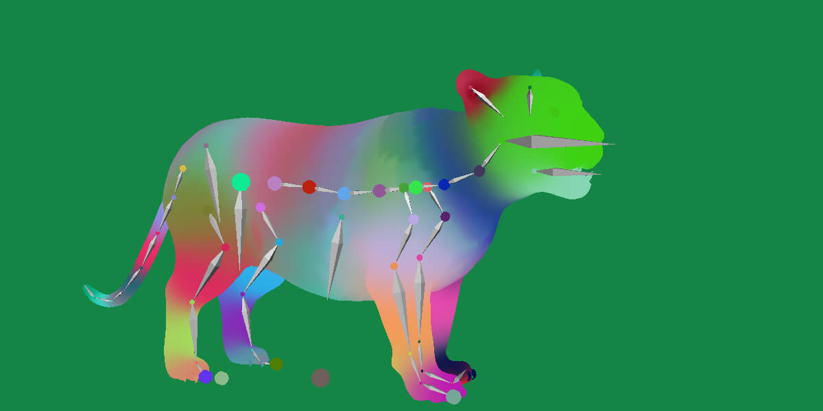 Liger Hybrid Feline - 3D Model by Nyilonelycompany