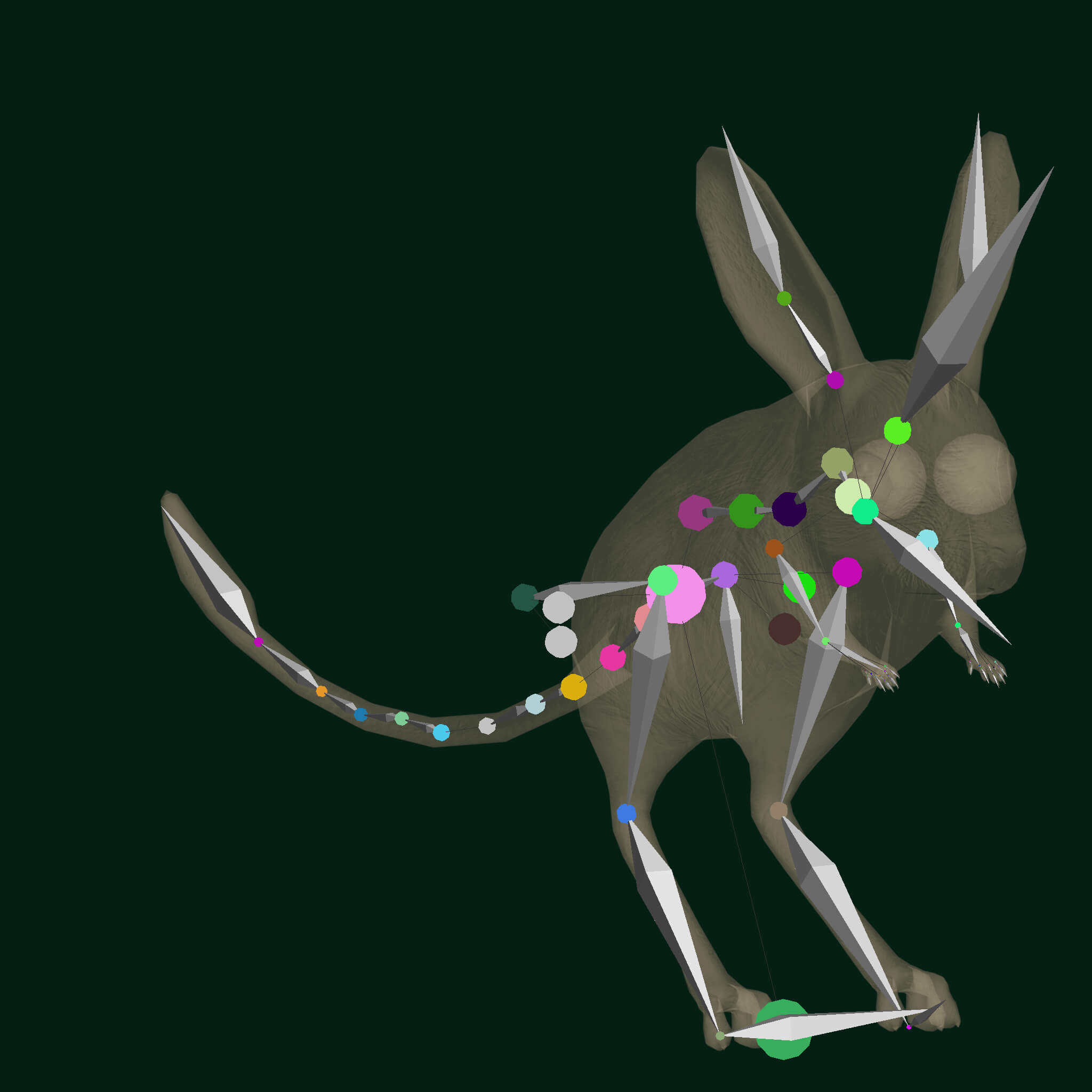 Long-Eared Jerboa Rodent 3D Model by Nyilonelycompany