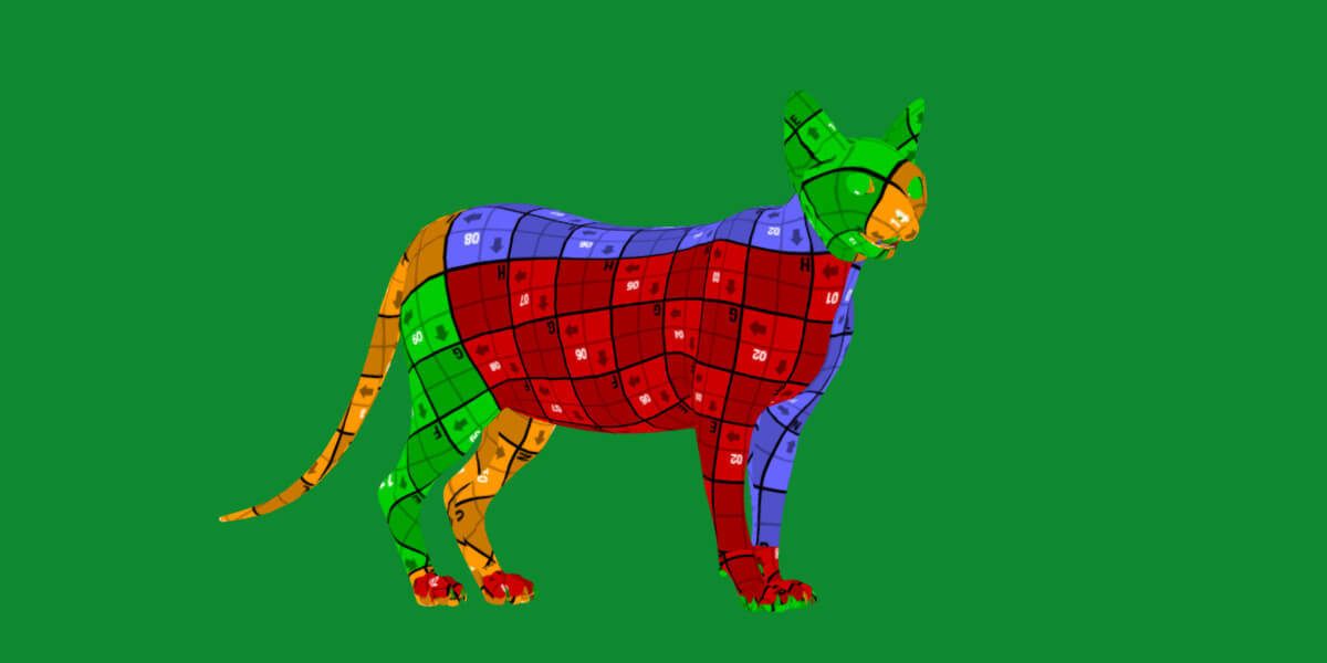 Lykoi Wolf Cat - 3D Model by Nyilonelycompany