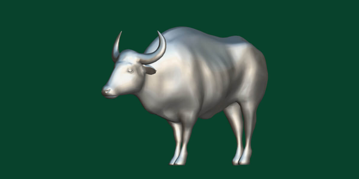 Malayan Gaur Indian Bison - 3D Model by Nyilonelycompany