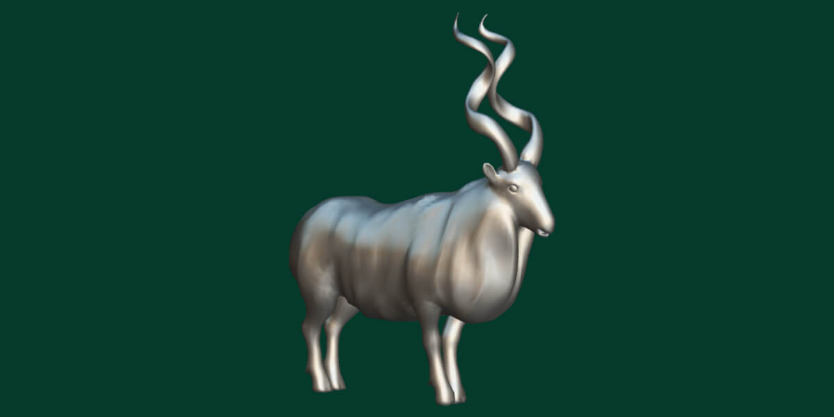 Markhor Wild Goat - 3D Model by Nyilonelycompany