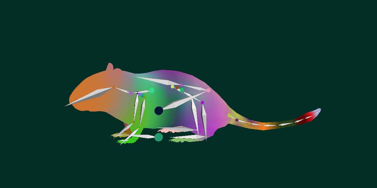 Mongolian Gerbil Rat Rodent - 3D Model by Nyilonelycompany