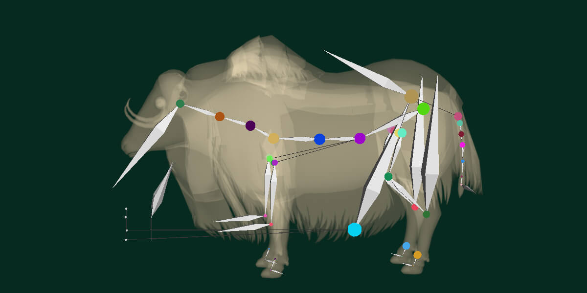 Musk Ox Animal Hoofed Mammal - 3D Model by Nyilonelycompany