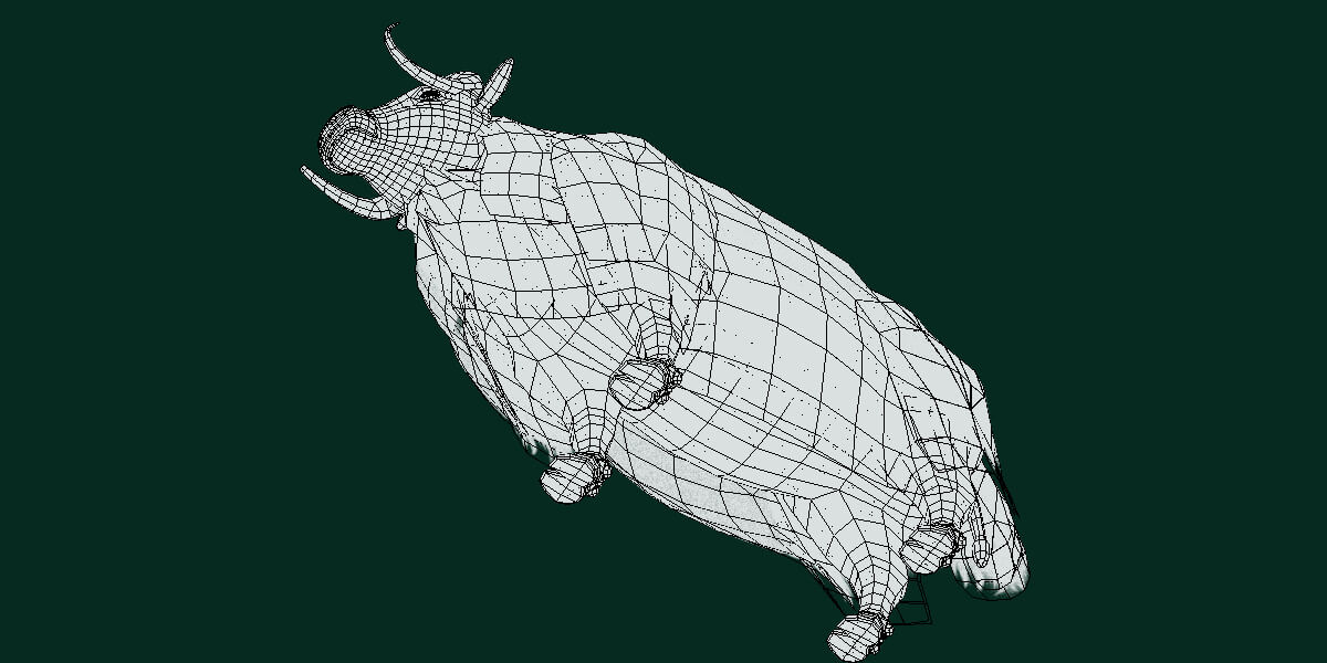 Musk Ox Animal Hoofed Mammal - 3D Model by Nyilonelycompany