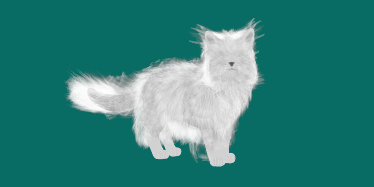 Nebelung Cat - 3D Model by Nyilonelycompany