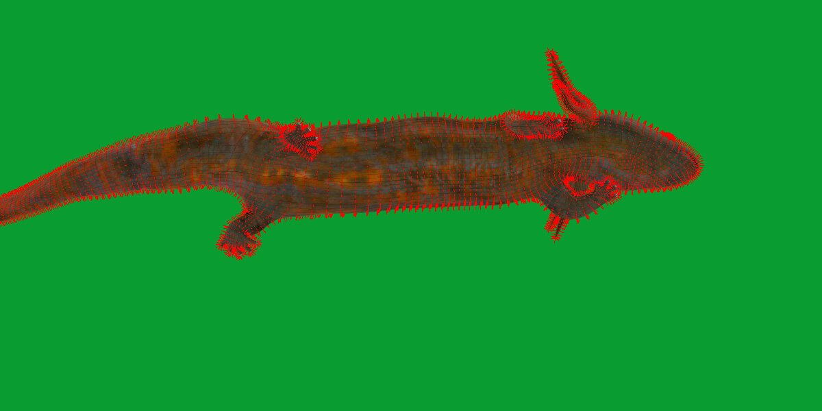 Necturus Mudpuppy - 3D Model by Nyilonelycompany