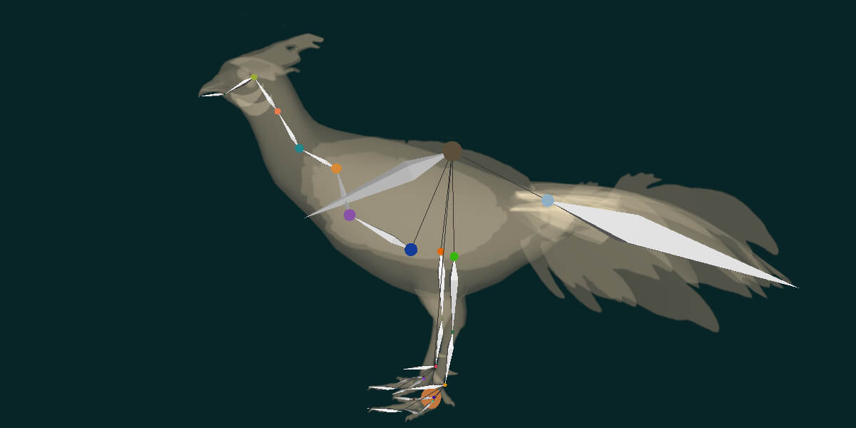 Nepal Kalij Pheasant Bird - 3D Model by Nyilonelycompany