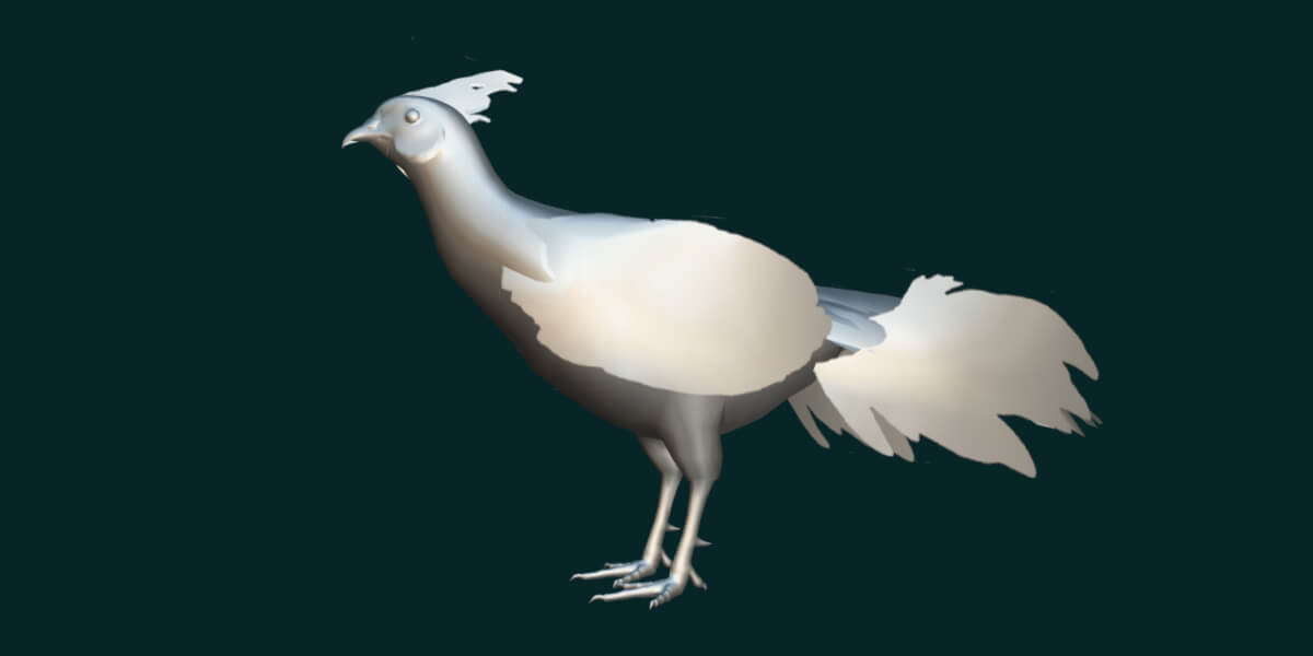 Nepal Kalij Pheasant Bird - 3D Model by Nyilonelycompany