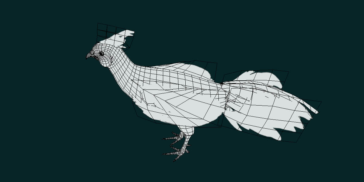 Nepal Kalij Pheasant Bird - 3D Model by Nyilonelycompany