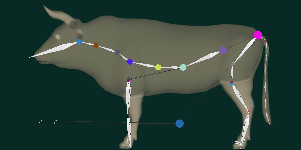 Oxen Bull Mammal Animal - 3D Model by Nyilonelycompany