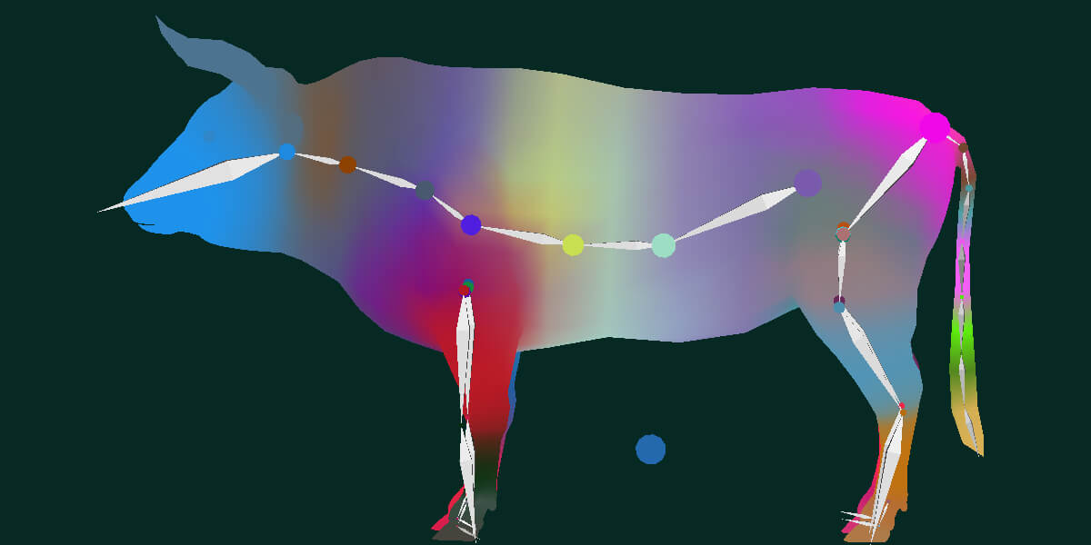 Oxen Bull Mammal Animal - 3D Model by Nyilonelycompany