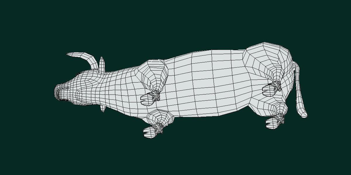 Oxen Bull Mammal Animal - 3D Model by Nyilonelycompany