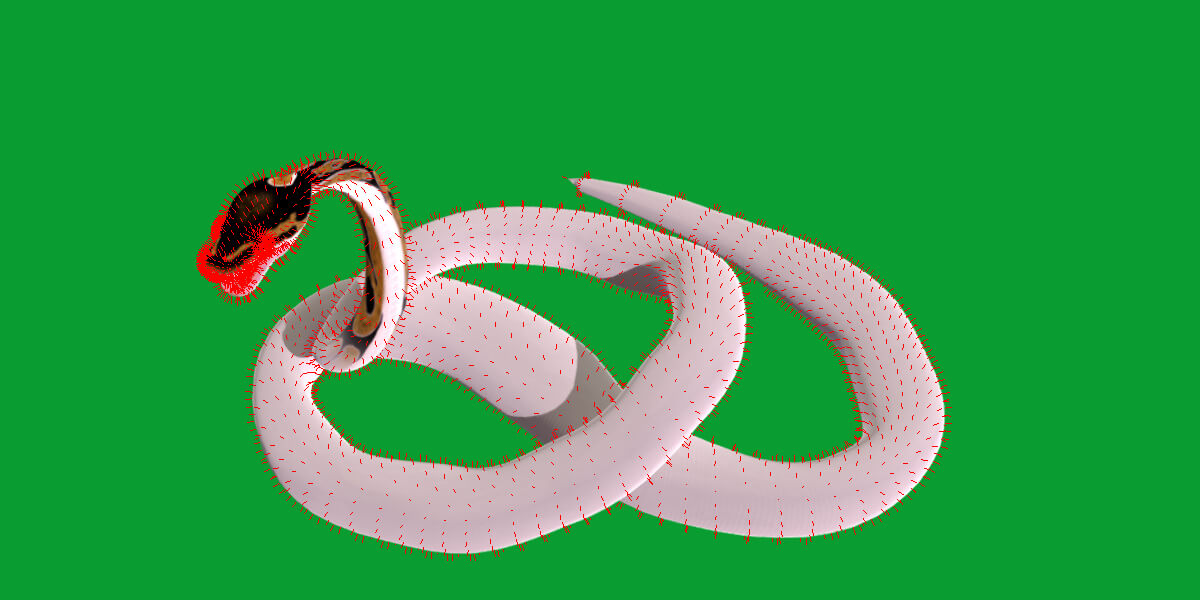 Panda Pied Ball Python - 3D Model by Nyilonelycompany